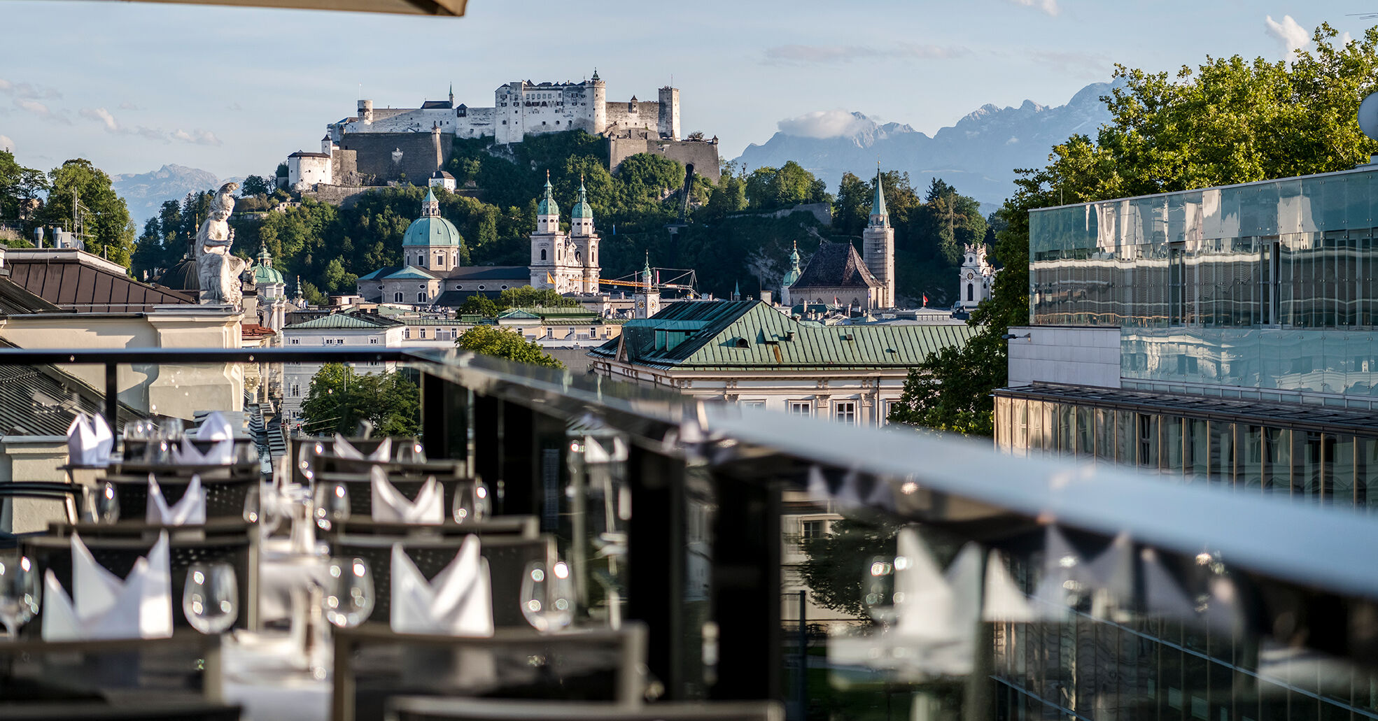 Die Top Eventlocations mit Blick über die Stadt Salzburg - Salzburg Convention Bureau